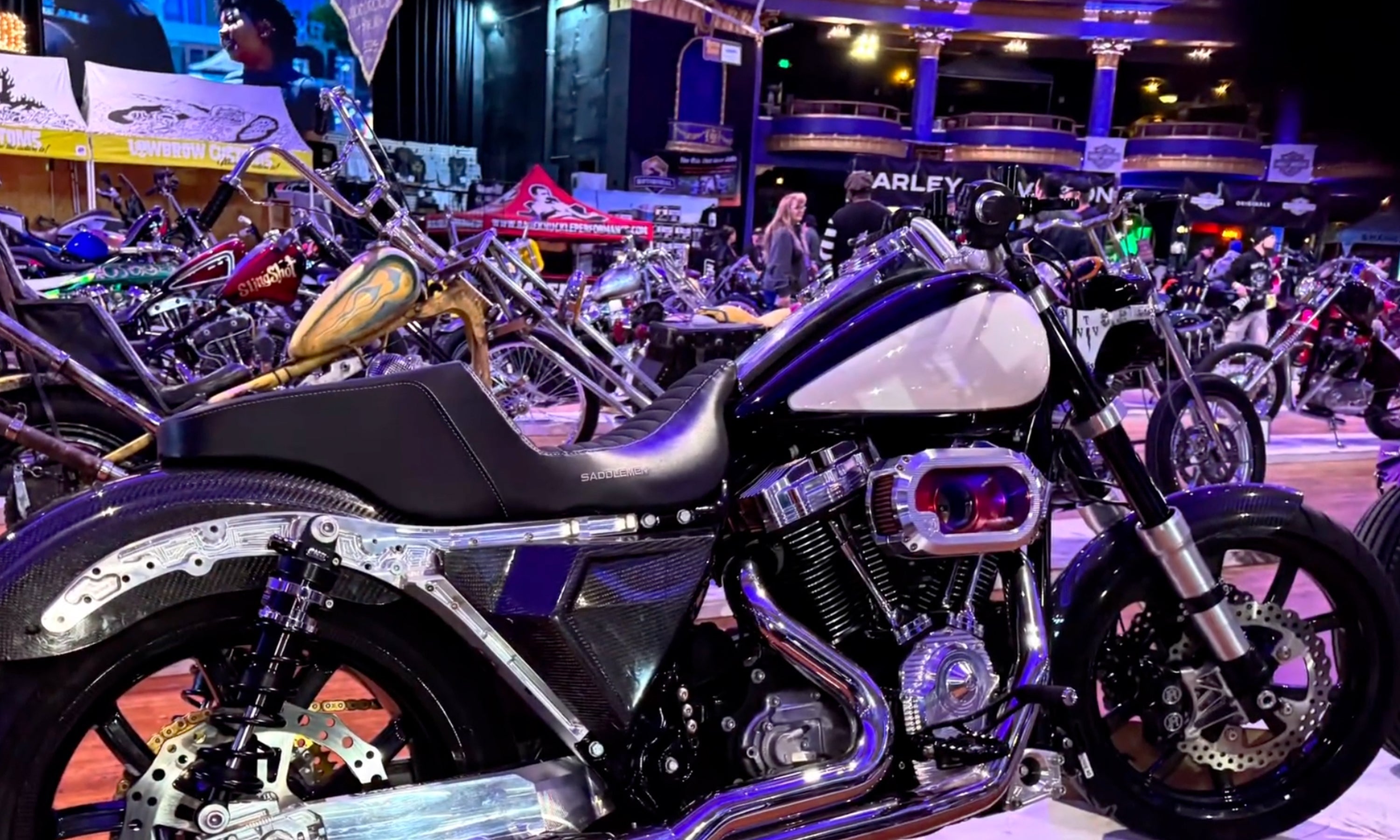 The VTV Carbon Cop Bike at the Mama Tried Show – V-TwinVisionary