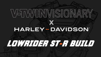 VTV Project Lowrider ST-R Build: Swing Arm and Rear Suspension – V ...