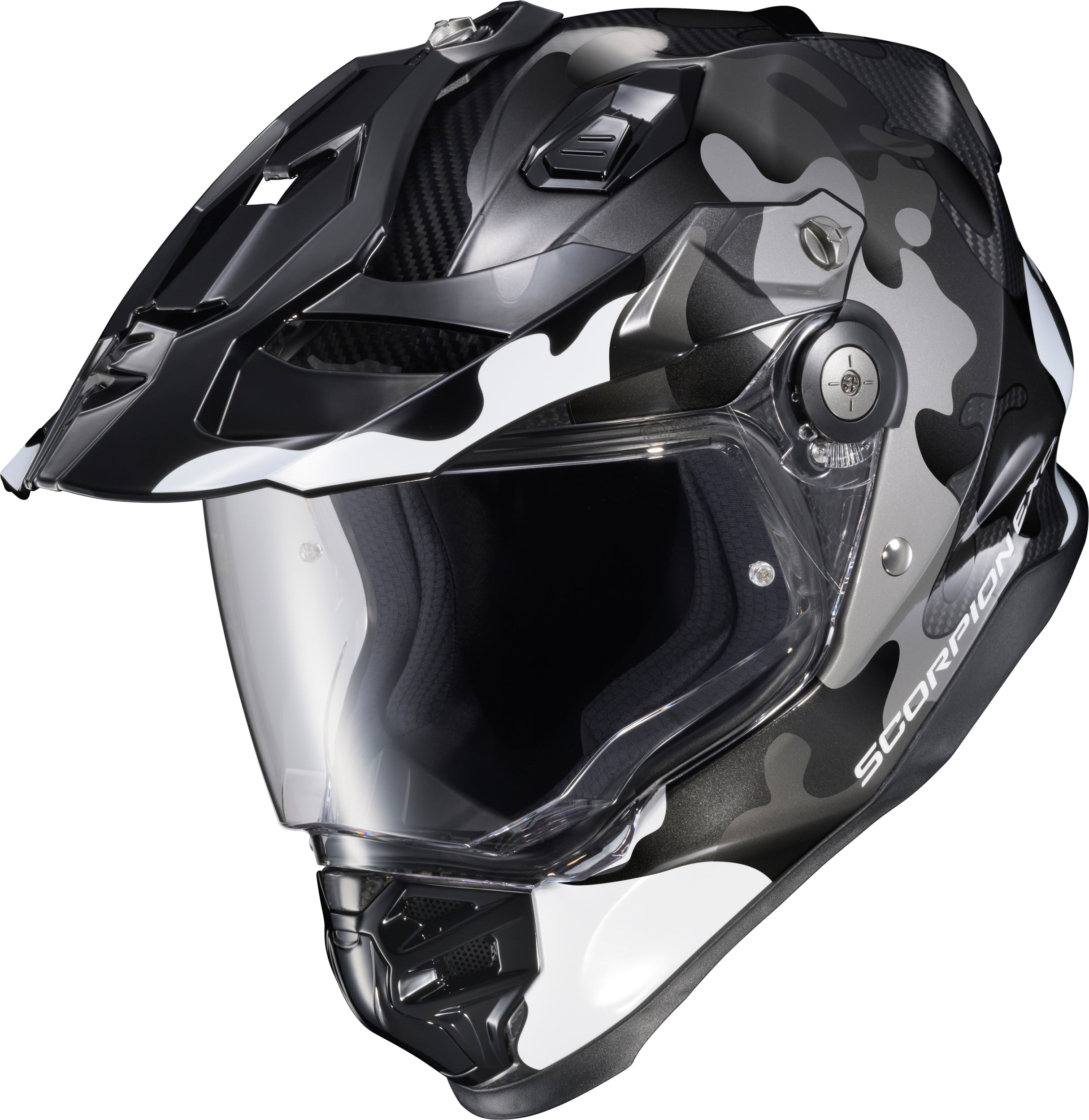 ScorpionEXO XT9000 Carbon Full Face Helmet Gilley Phantom 2X * Adventu ...