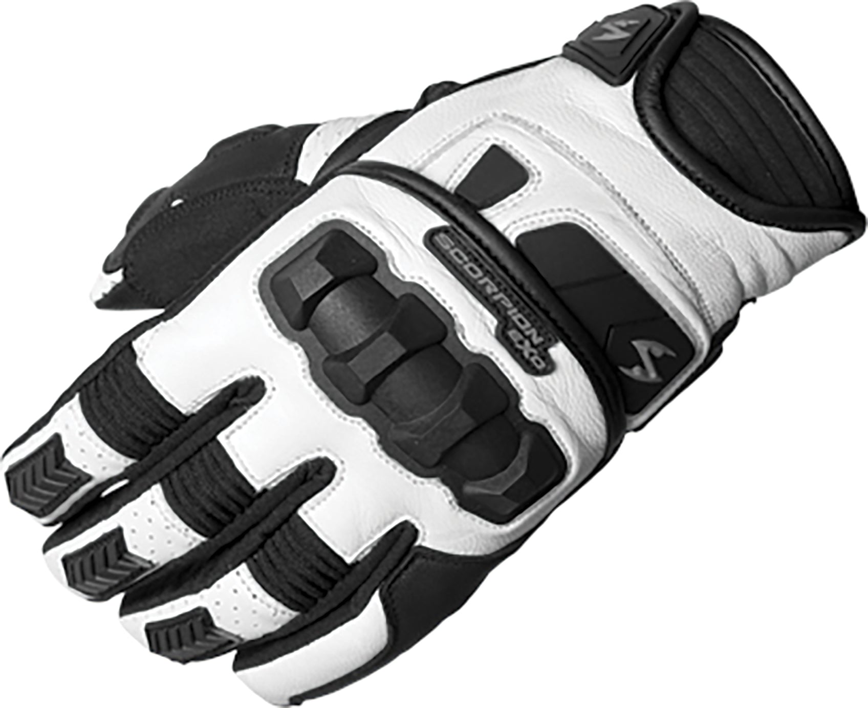 Scorpion EXO Klaw II Gloves White Small - Durable Motorcycle Riding Gl ...