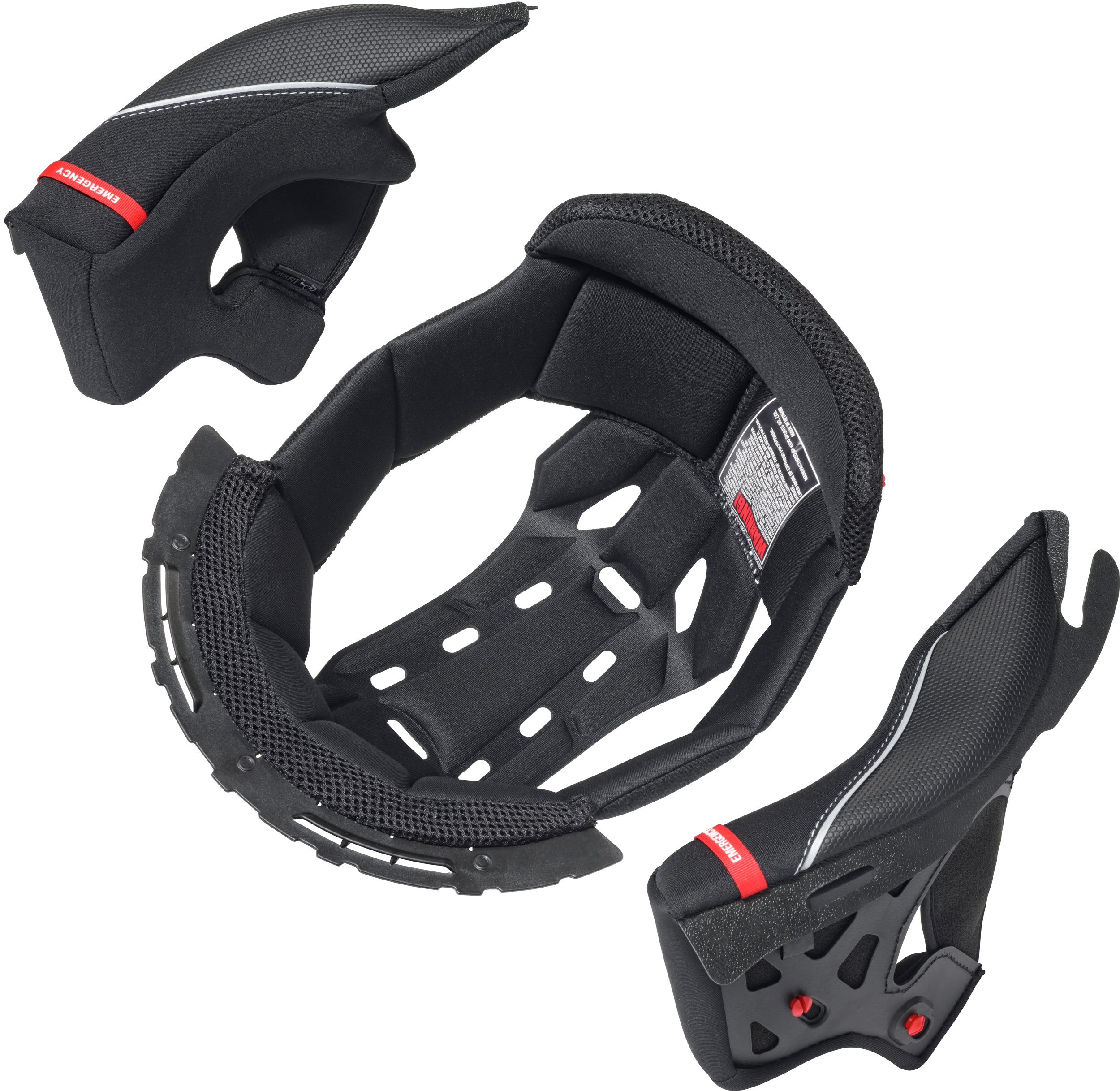 Scorpion EXO Exo R430 KwikWick C Cheek Pads XS * Comfortable Fit and E ...
